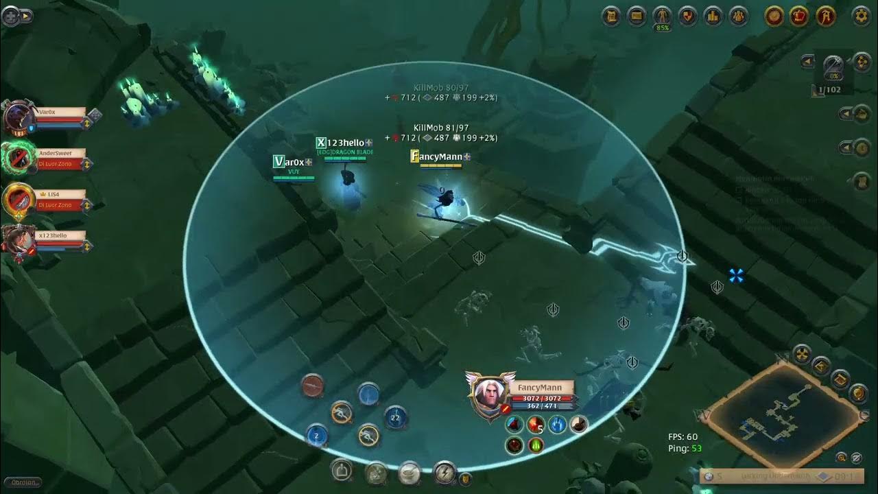 HCE | Lurking Underneath Lv18 | Big Pull | Pov ShadowCaller Royal Sandal | Albion Online - YouTube