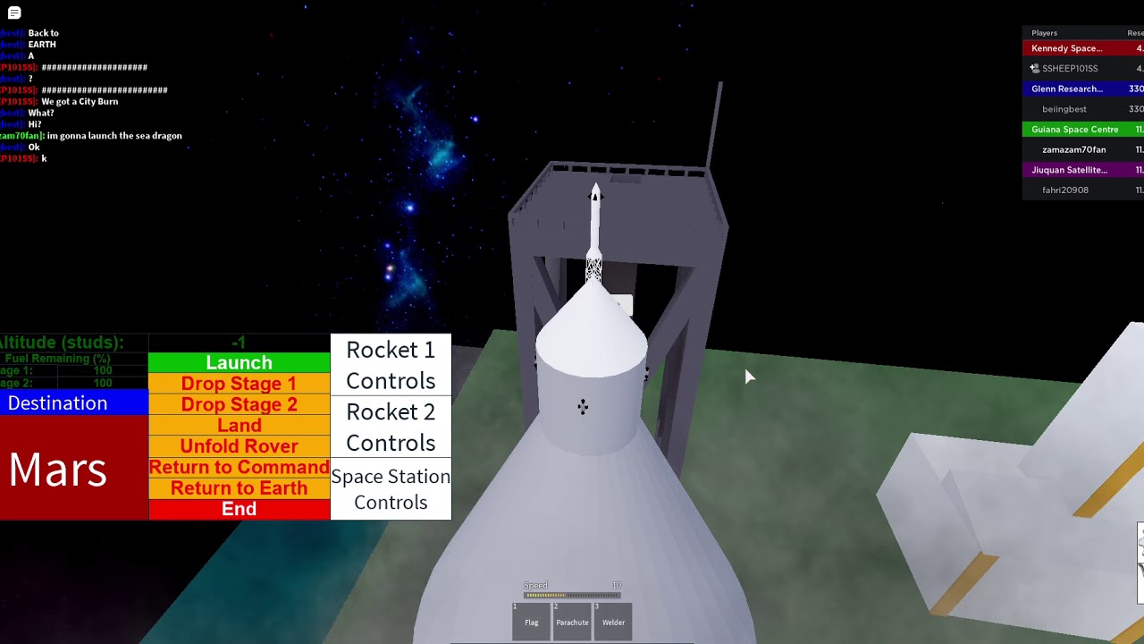 launchin the sea dragon | roblox rocket tester - YouTube