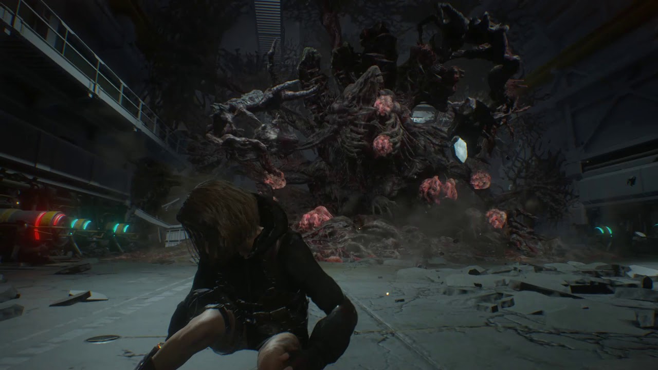 Biohazard RE3 inferno last boss - YouTube