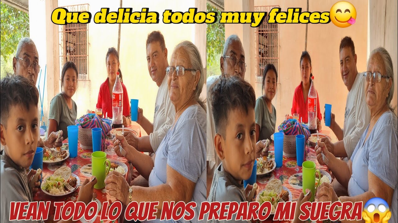 😱Que delicioso almuerzo nos preparo mi suegra vean todo lo que nos ...