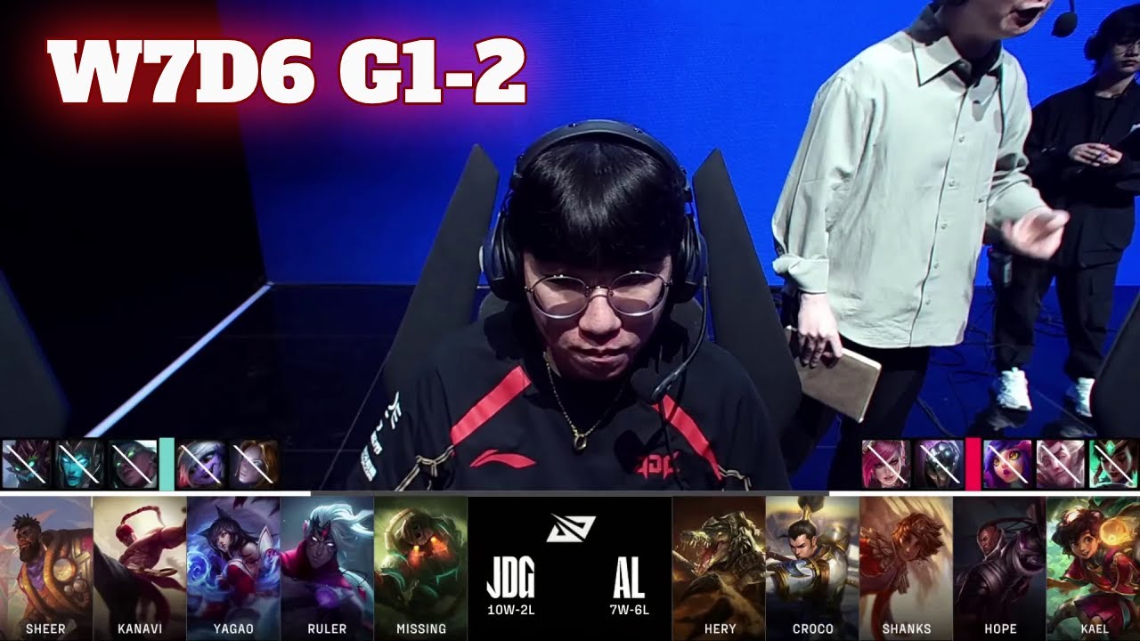 AL vs JDG - Game 2 | Week 7 Day 6 LPL Spring 2024 | Anyone's Legend vs JD Gaming G2 - YouTube