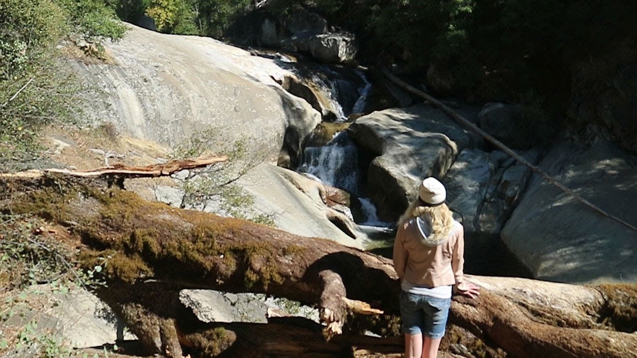 Hiking Angel Falls, Bass Lake, CA - YouTube
