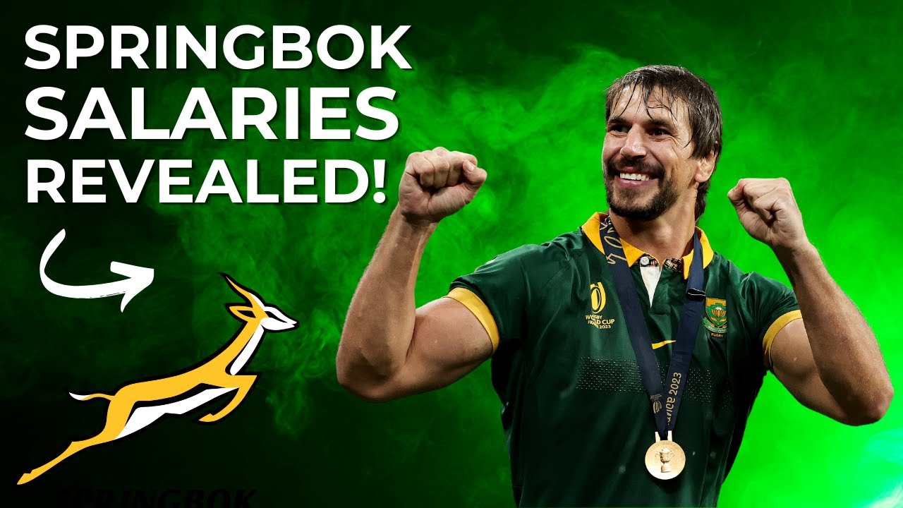Full Breakdown Of What A Springbok Rugby Player Earns - YouTube