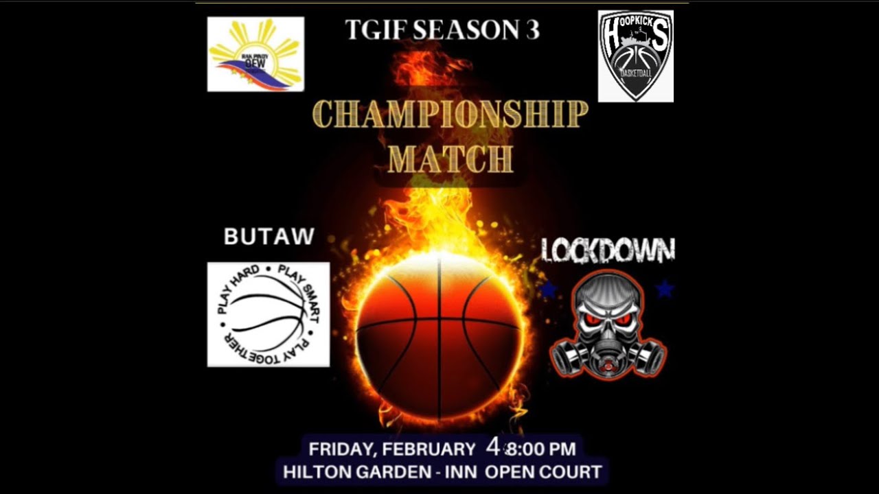 Championship Butaw Vs Lockdown TGIF S.3 UAE - YouTube