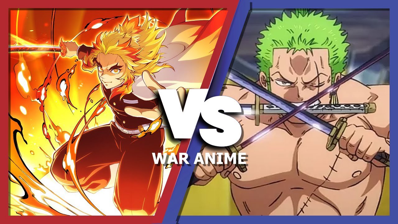RENGOKU VS ZORO MUGEN ANIME WAR, DRAGON BALL, NARUTO, ONE PUNCH MAN ...