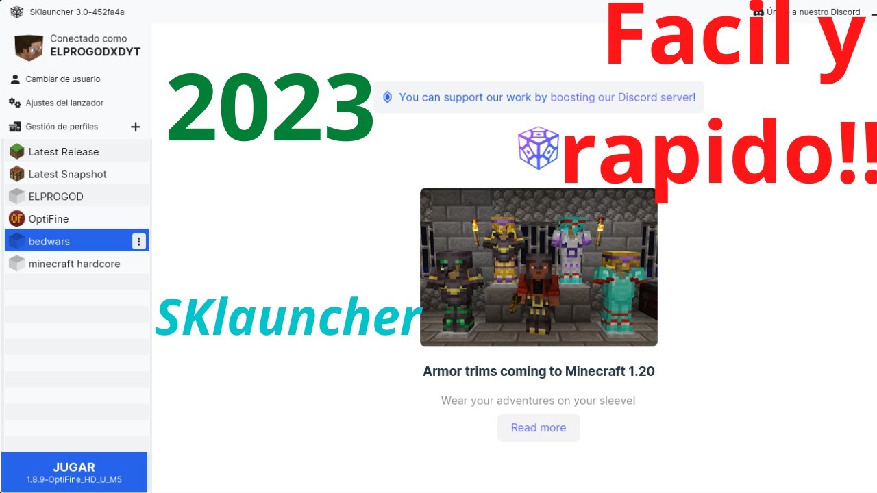COMO DESCARGAR SK LAUNCHER (NO PREMIUM) 2023!!!!! FACIL Y RAPIDO - YouTube