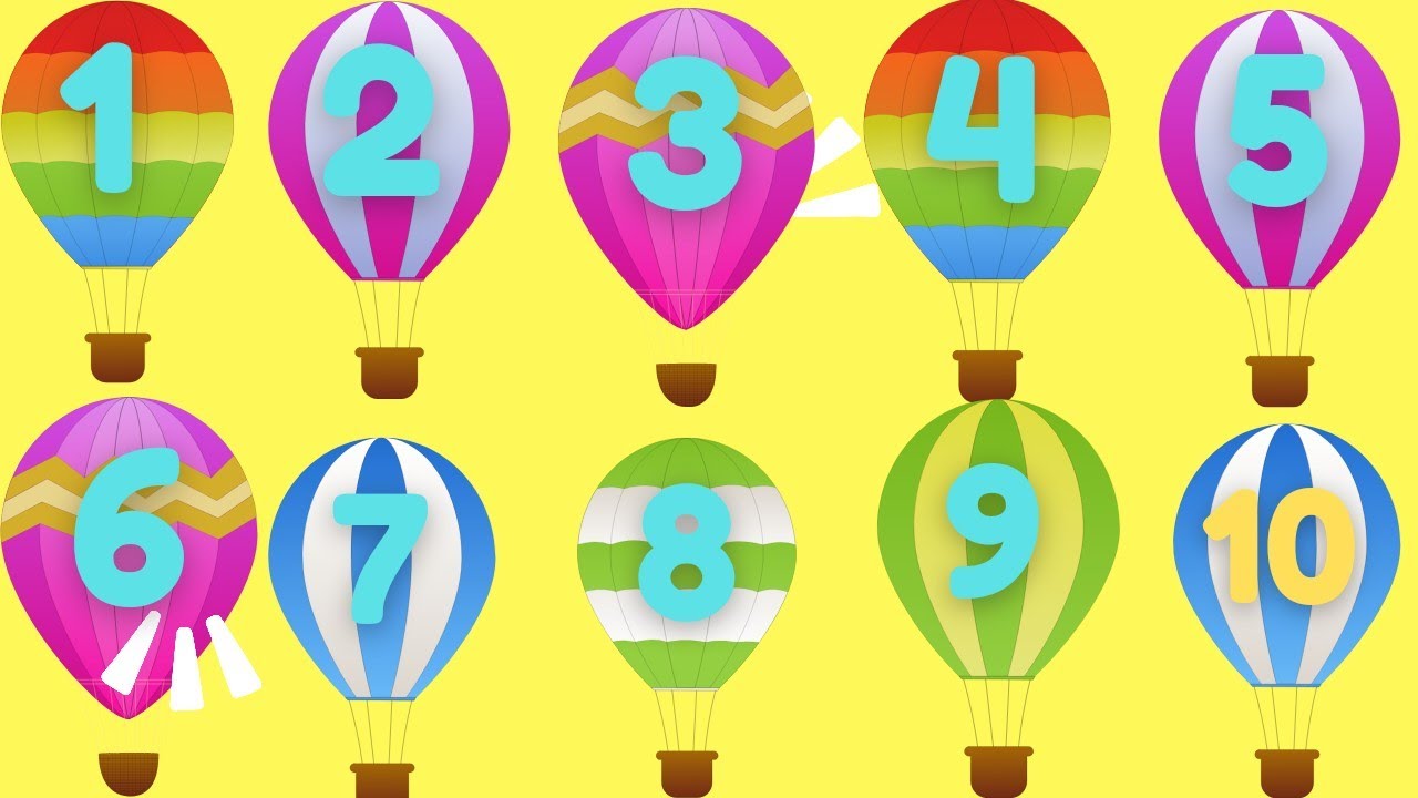 Number Names 1 to 10 | Number Names for kids | Number Song for Kids ...