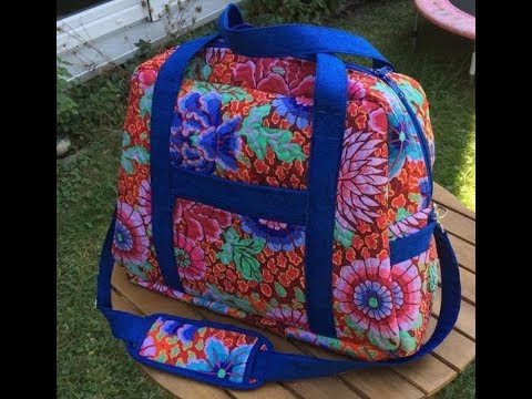 Learn to Quilt A Great Travel Bag - Quilting Class - YouTube