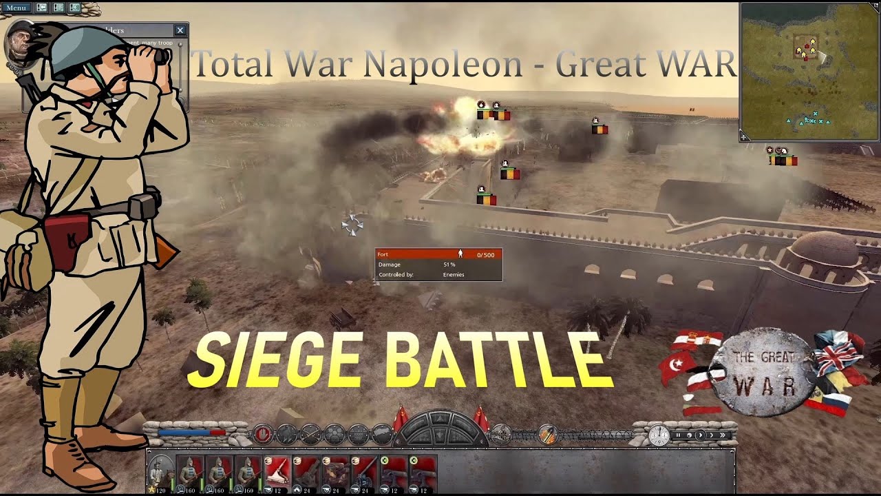 Total War Great WAR/WWI short look of the ... by RIse of Atlas - YouTube