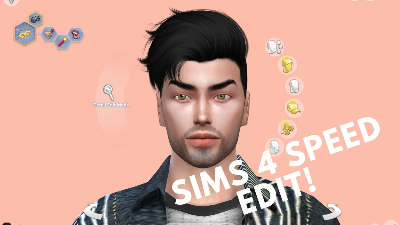 Sims 4 Cute Guy Speed Edit! - CC - YouTube
