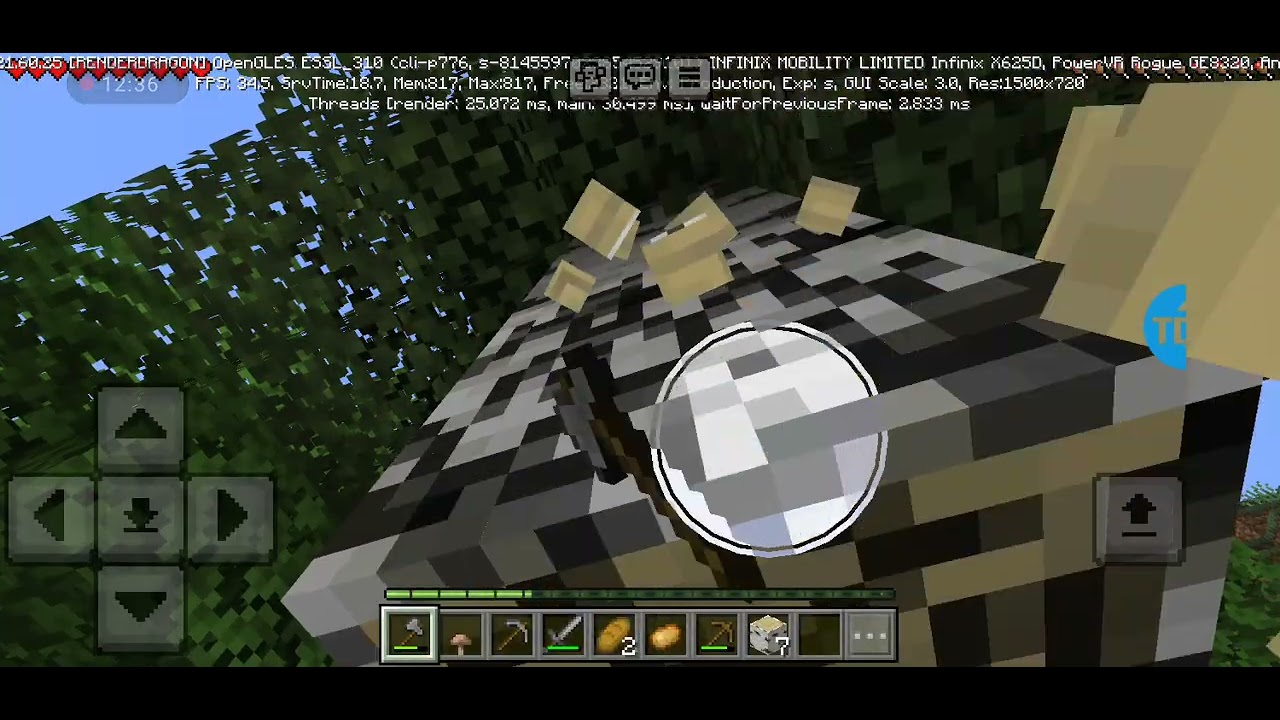 playing Minecraft bonus chest - YouTube