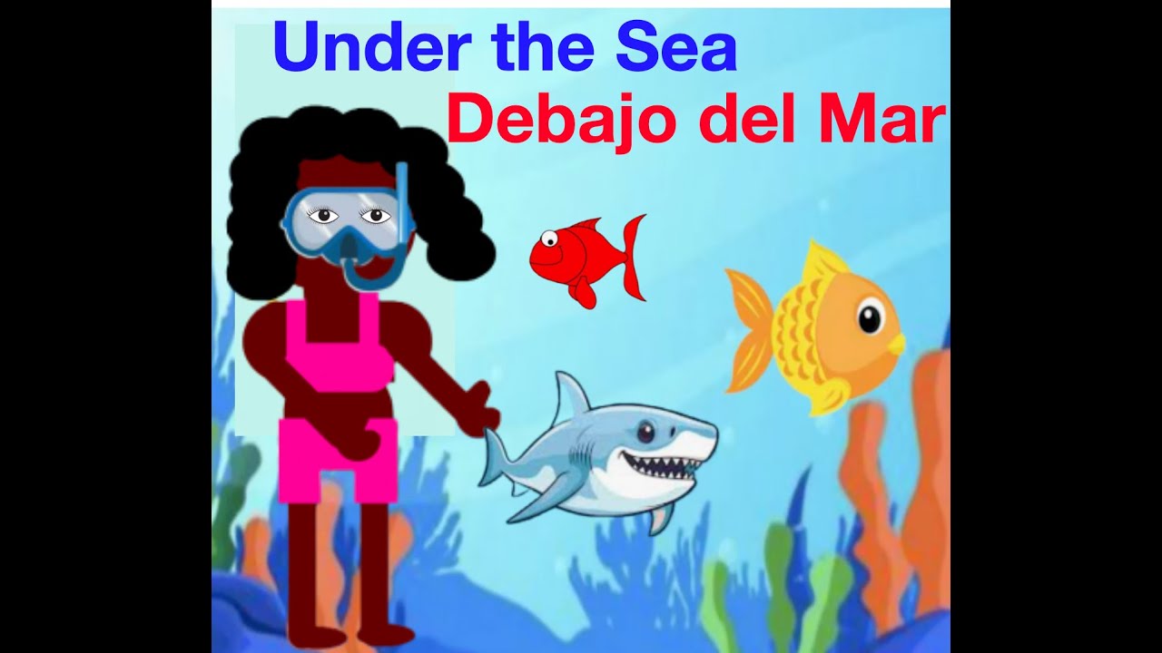 Under the Sea. Debajo del Mar. Contando animales debajo del mar ...