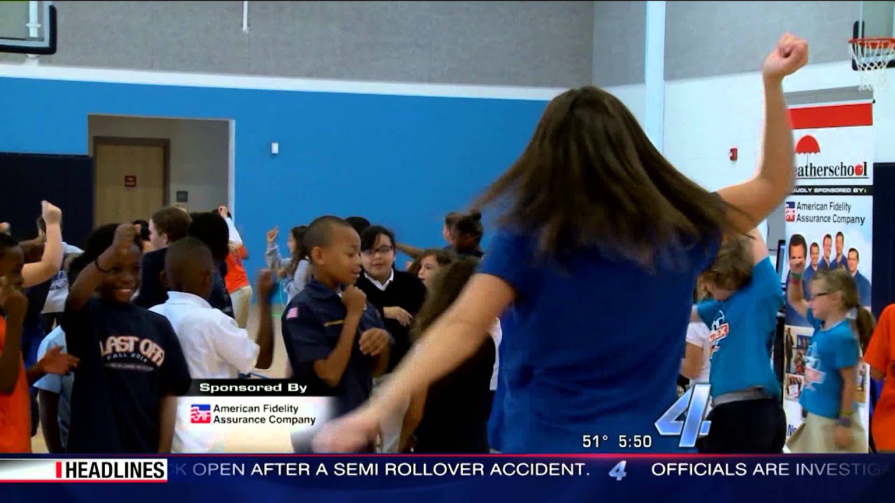Weatherschool with Emily Sutton at John Rex Charter Elementary - YouTube