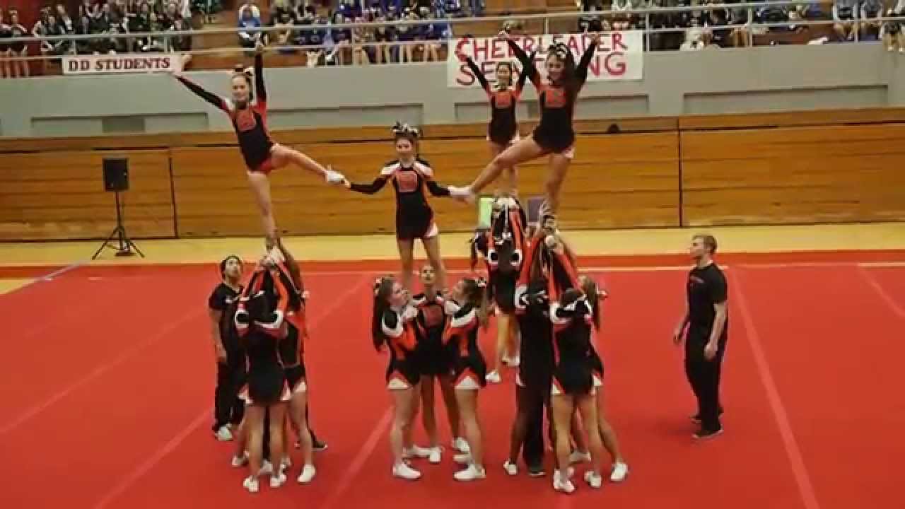 Beaverton High School Varsity Cheer take 1st at 2015 David Douglas ...