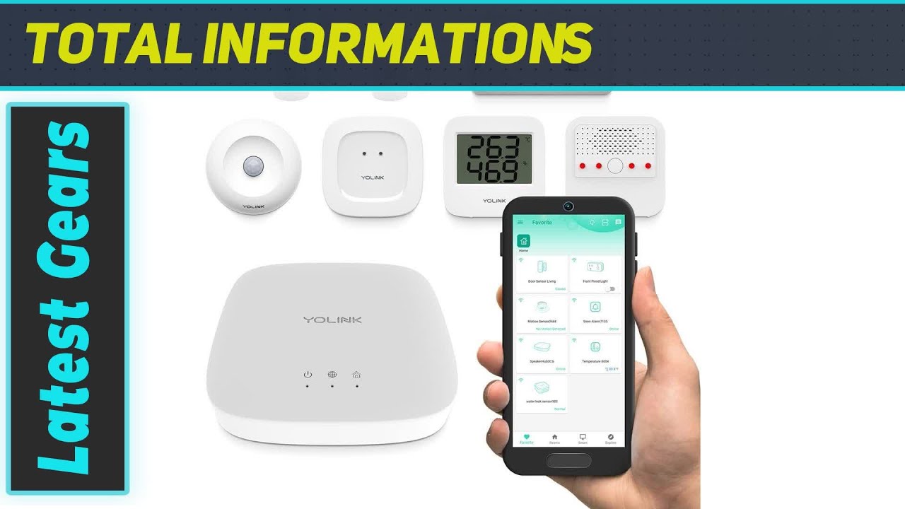 YoLink Smart Home Starter Kit: Best Smart Devices for Your Home! - YouTube