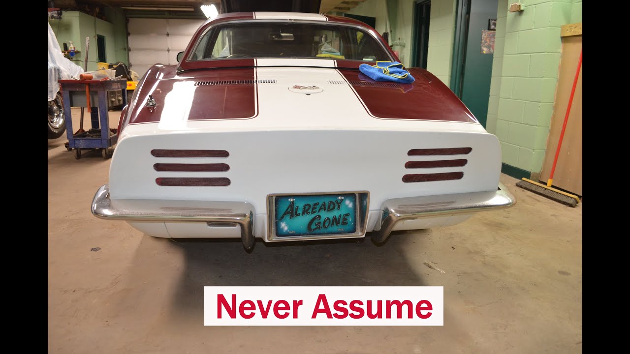 Never assume when you're trusted to help sell an older hot rodders ...