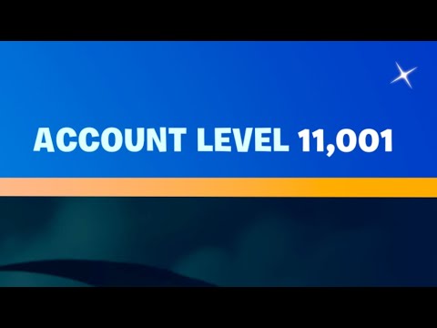 I HIT Account Level 11,000 in Fortnite Battle Royale - YouTube