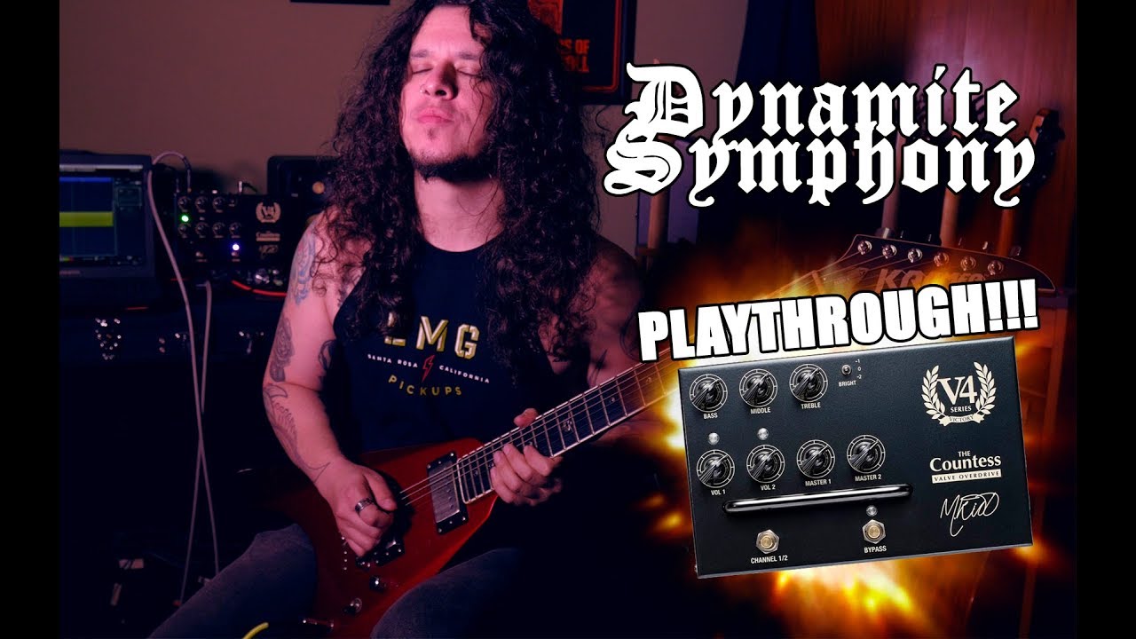 Dynamite Symphony (melodic metal guitar) - Playthrough ¦ Charlie Parra ...