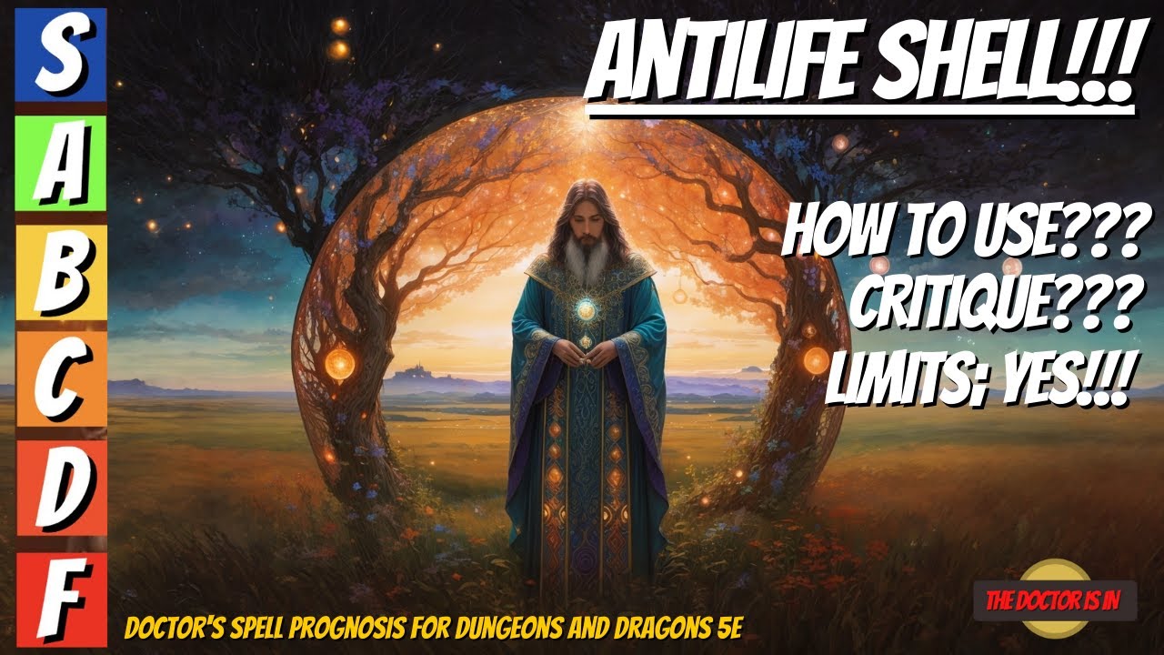 ANTILIFE SHELL Avoid This Spell At All Costs For Dungeons and Dragons ...