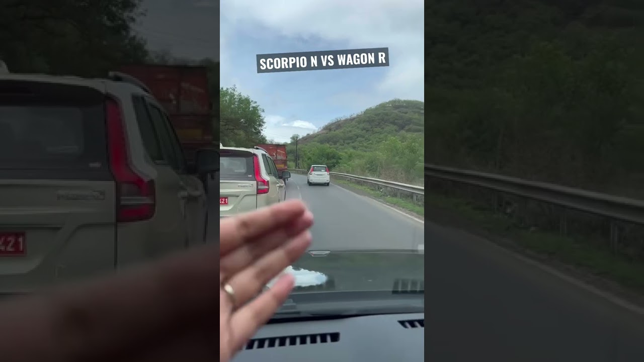 SCORPIO N VS WAGON R #shorts - YouTube