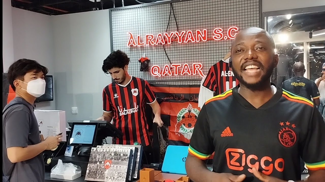 Al Rayyan SC Store. Replica Jersey of different kinds. - YouTube