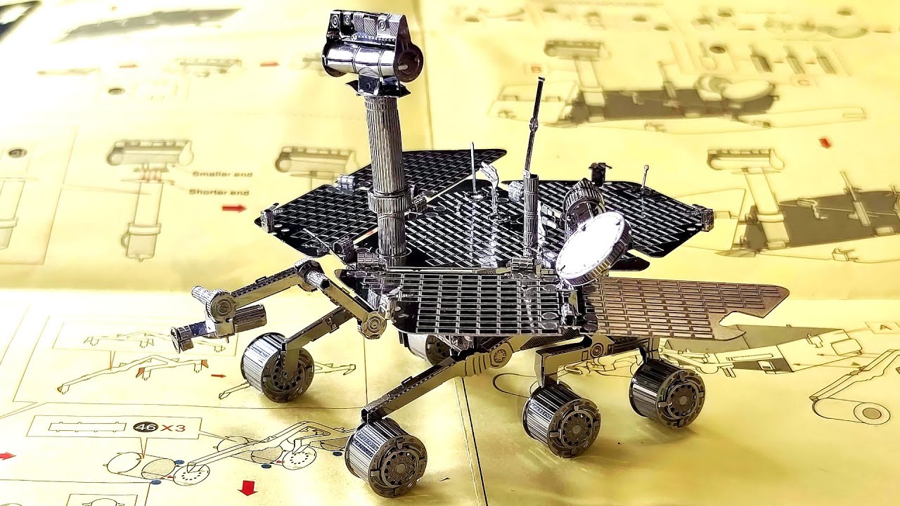 Mars Rover - Metal Earth Baubericht Building - YouTube