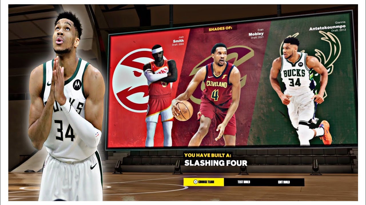 THIS GIANNIS BUILD NBA 2K23 NEXT GEN HAS GOLD RISE UP (6'10 SLASHING ...