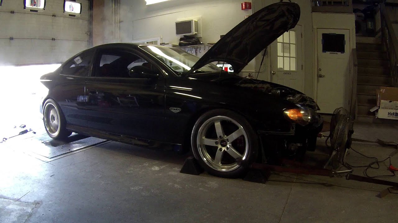 2006 Pontiac GTO UPP Twin Turbo Kit at SMG Motoring for Dyno Tuning ...