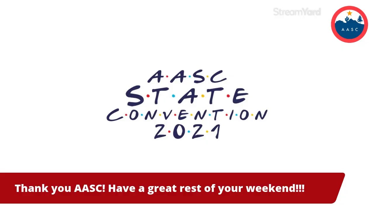 AASC STATE 2021 - General Session #3 - YouTube