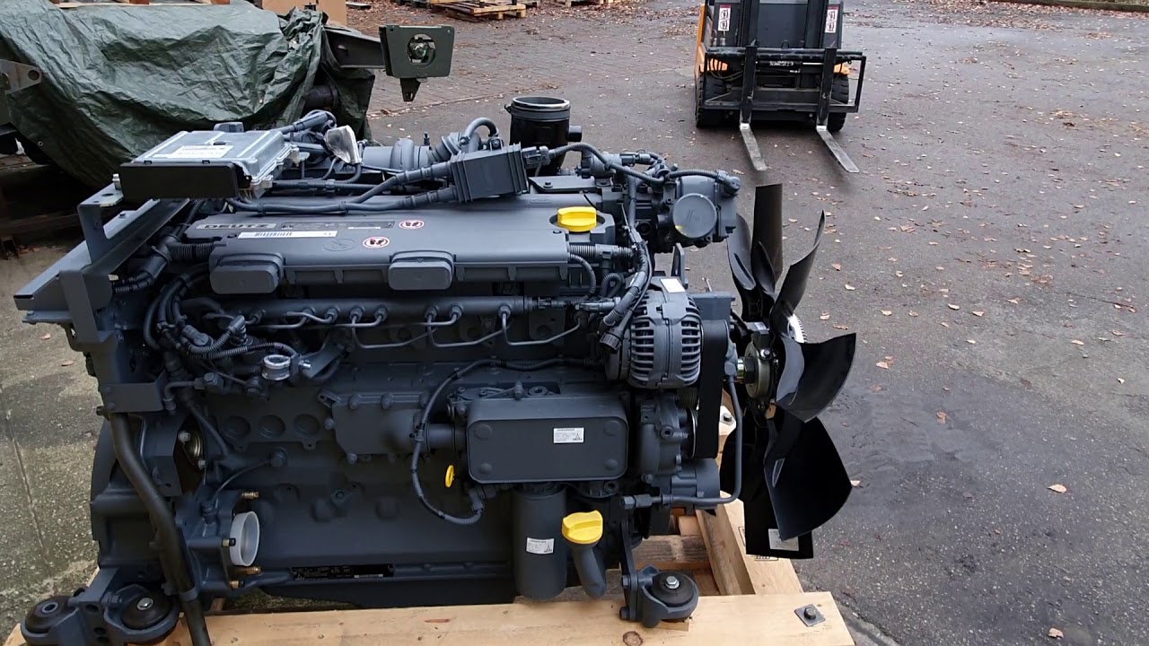 Silnik Deutz TCD 6.1 - YouTube