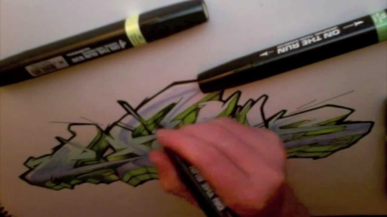 "LEWS" Graffiti Sketch #1 By LEWISFX - YouTube