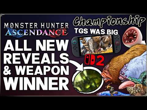 Monster Hunter Wilds Ascendance - ALL New Monsters, Switch Performance, Championship Winner & More!