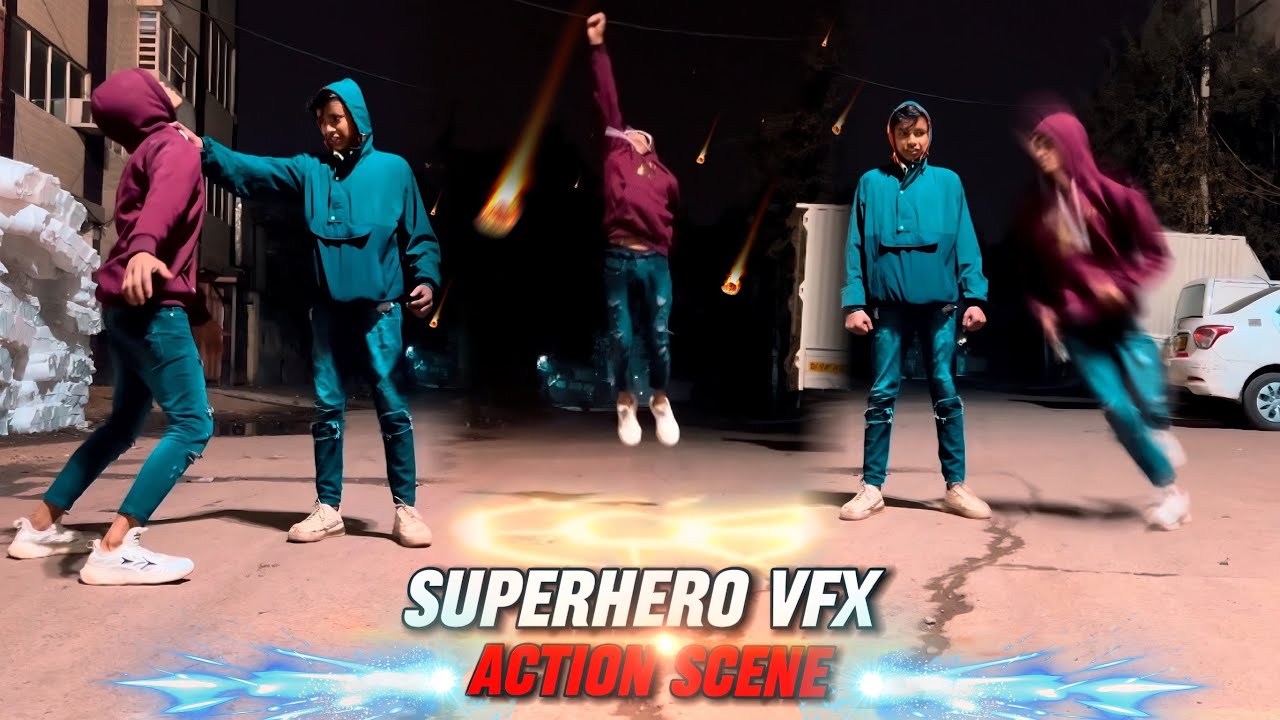 Super Hero ⚡️VFX Action Scene⚡️#editing #newvideo #vfx #youtube #action ...