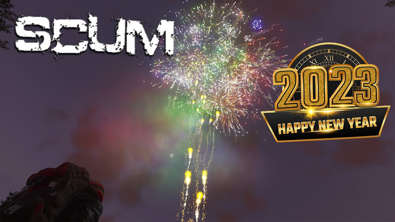 Celebrating New Years Eve On The Eaglenest | SCUM 0.8 | LIVE STREAM ...