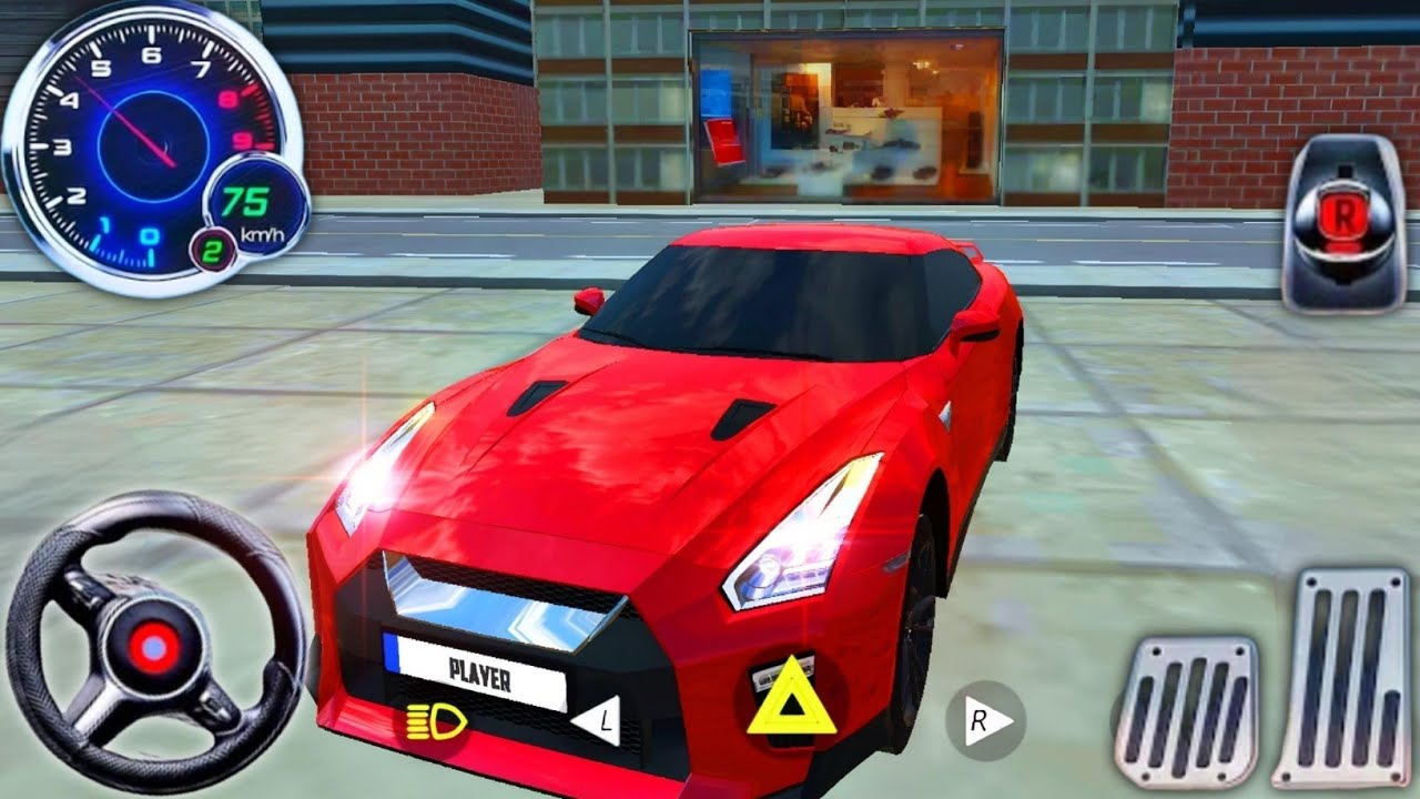 Nissan GTR Car Crazy Driving - Stunt Mode Car Game - Android Gameplay ...