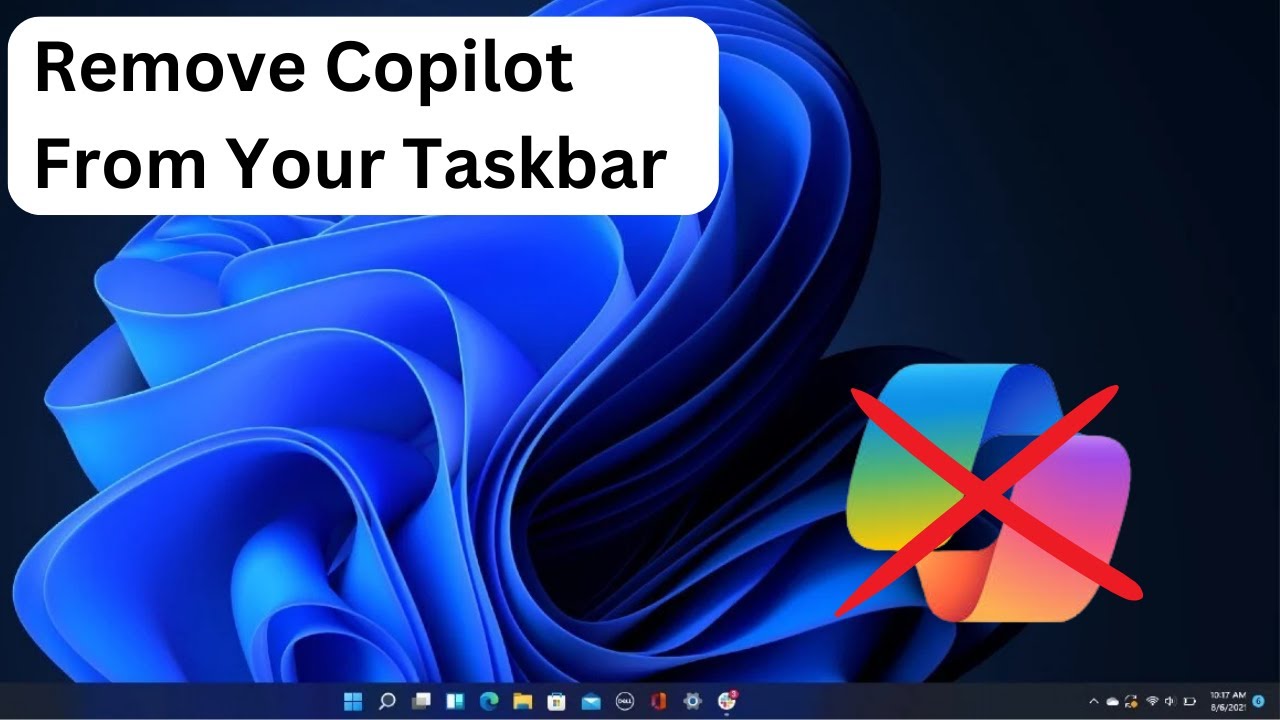 How To Remove Copilot From The Taskbar | Windows 11 - YouTube