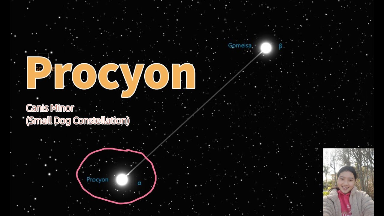 Procyon - the binary star system - YouTube