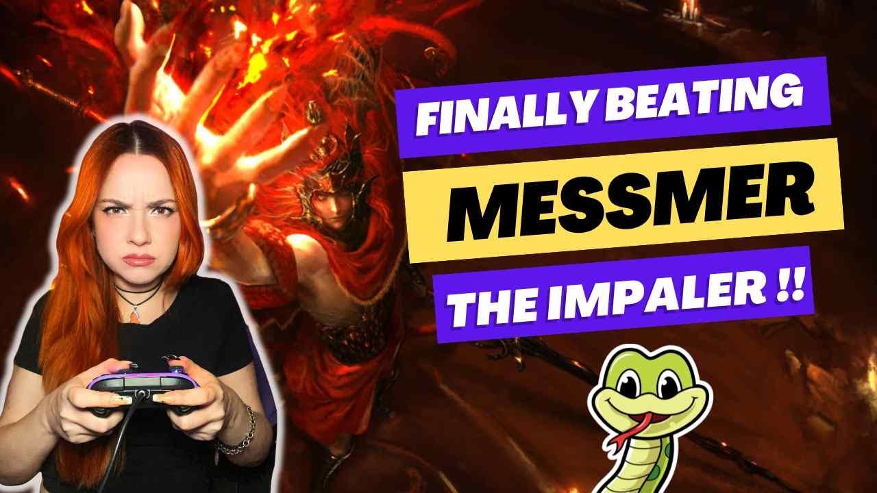 Finally Defeating Messmer The Impaler Elden Ring DLC - YouTube