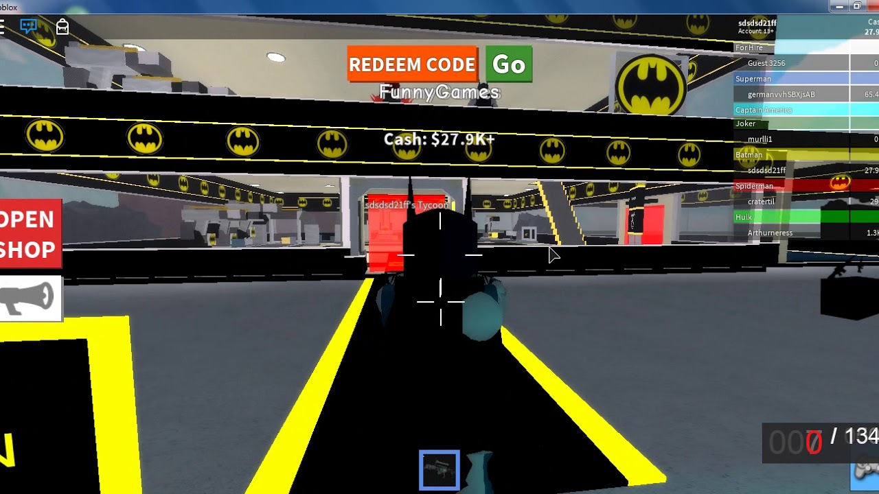 Roblox - A FABRICA DO BATMAN ( Superhero Tycoon ) - YouTube