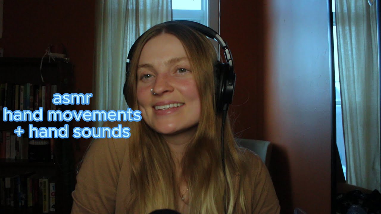 ASMR hand sounds and movements - YouTube