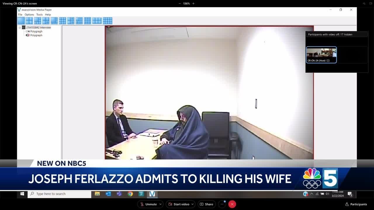 Joseph Ferlazzo admits to killing his wife in 2021 incident - YouTube