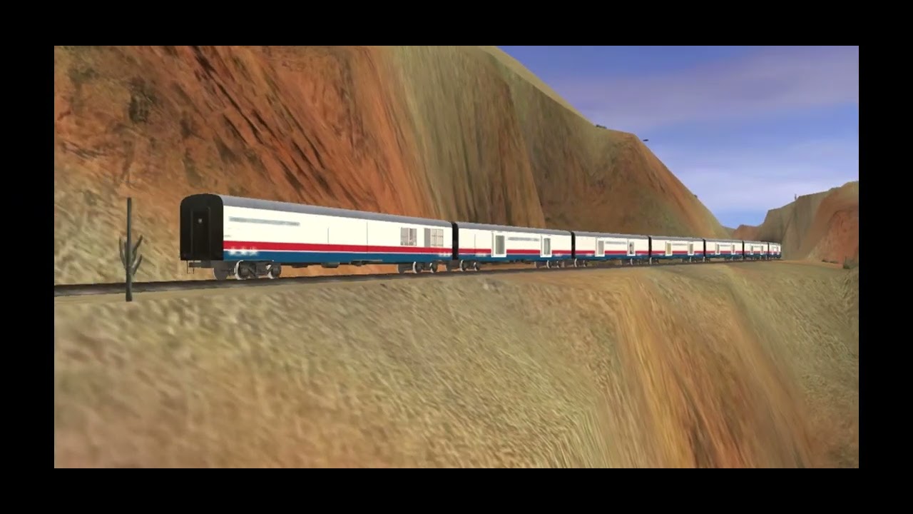 Southern pacific 4449 crash I made on trainz - YouTube