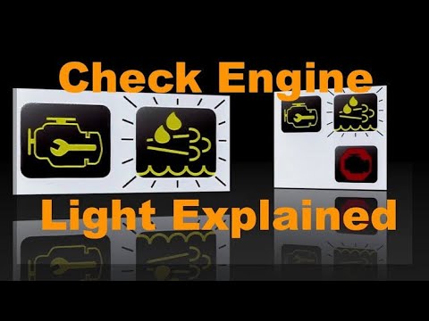 Check Engine Dashboard Warning Light Explain - YouTube