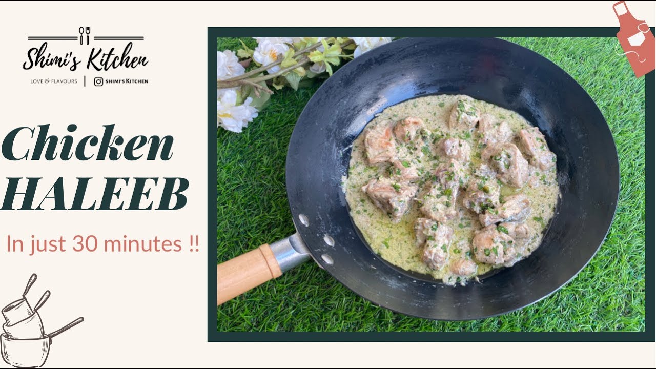 CHICKEN HALEEB | MILK CHICKEN RECIPE | SIMPLE CHICKEN CURRY IN JUST 30 ...