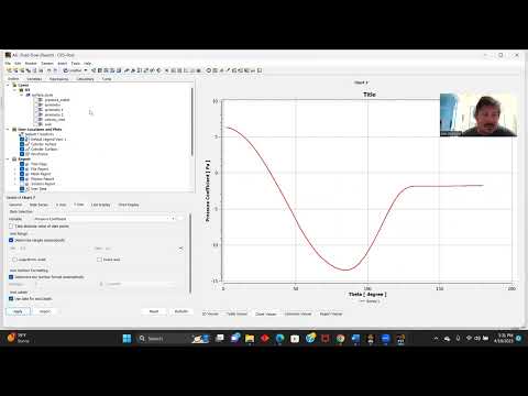 Ansys Fluent: Fluid flow over a cylinder, pressure coefficients, multiple angles of attack ...