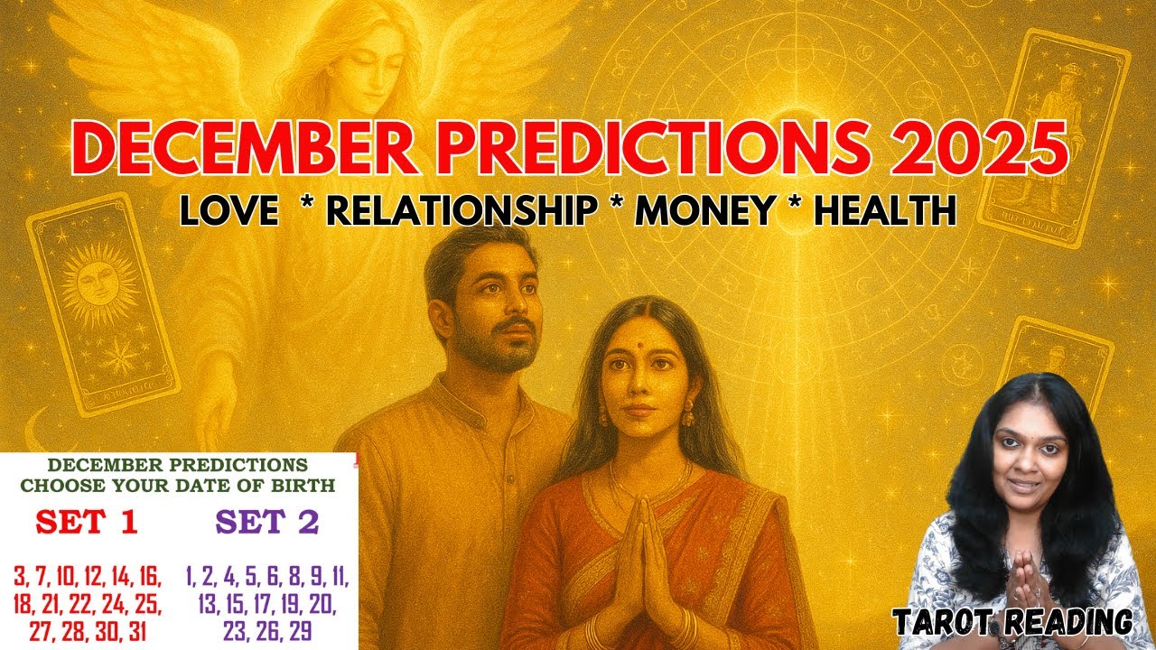 ⏰🔮Your December Predictions 2025💕💏🔥 Psychic Tarot Card Reading 🧞 - YouTube
