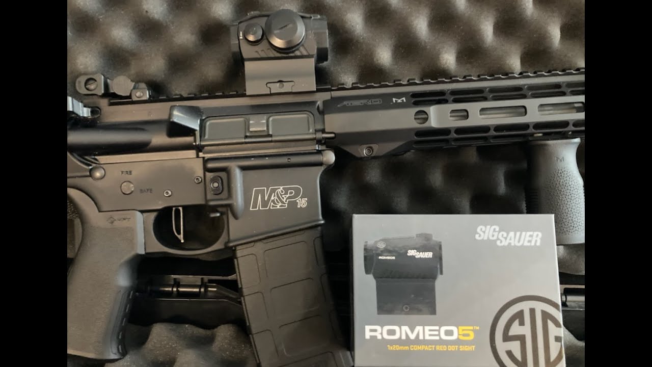 Sig Sauer Romeo 5 - Best Red Dot for the Money! - YouTube