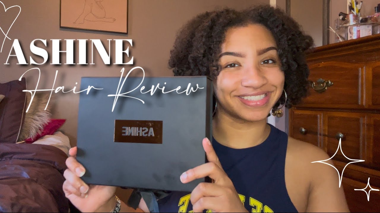 ASHINE HAIR REVIEW | TIKTOK SHOP - YouTube