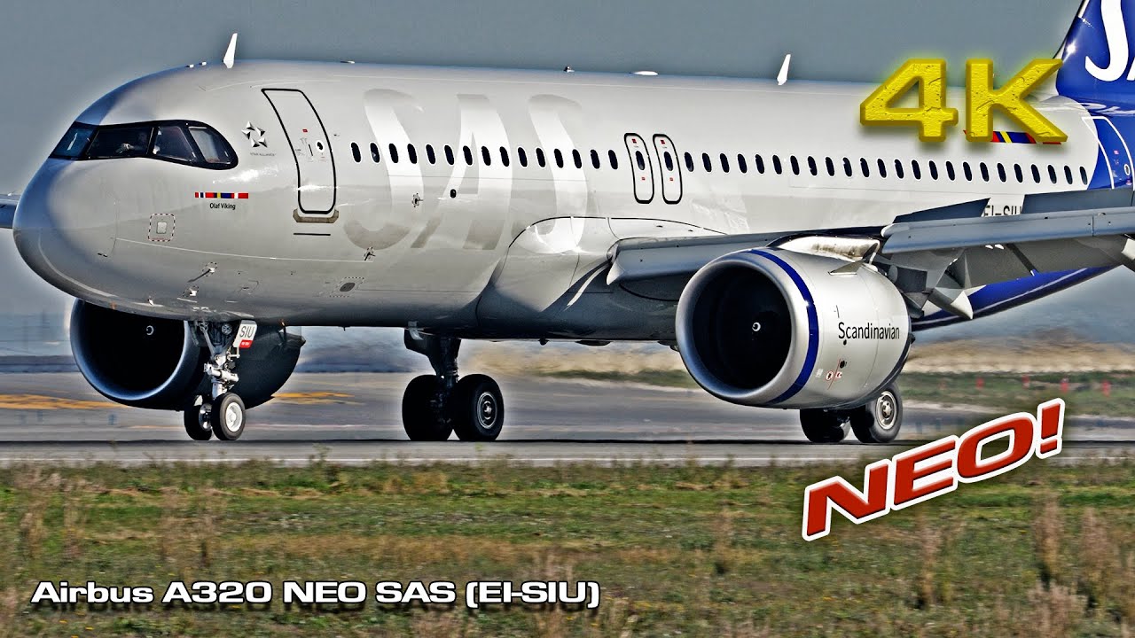 Airbus A320 NEO SAS (EI-SIU) New! - YouTube