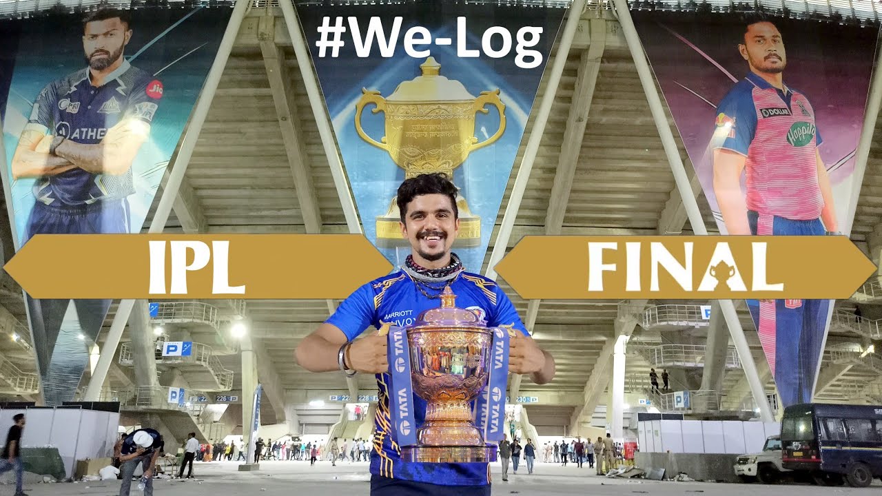 TATA IPL FINAL VLOG😍|| TATA IPL CLOSING CEREMONY ||GT VS RR || NARENDRA ...